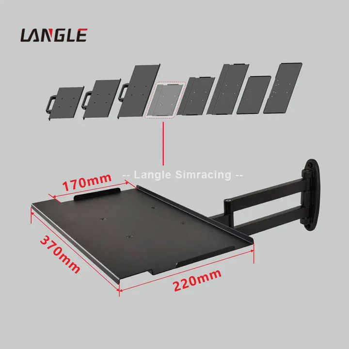 Sim Racing Game Cockpit Accessories V-mounts Height Adjustment ...