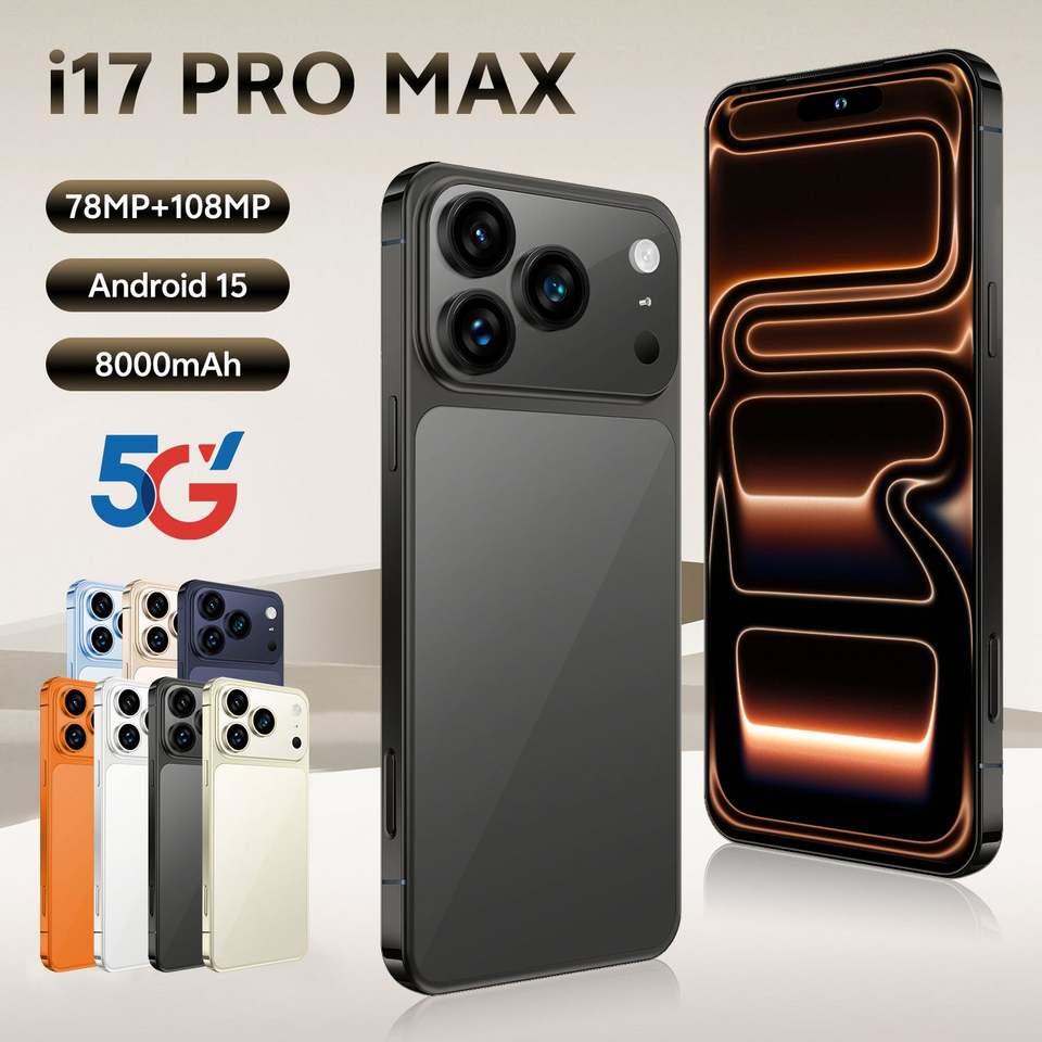 I 17 Pro 5g Octa Core 16gb 1tb 8000mah Fast 7.3\"display 108mp Rear ...