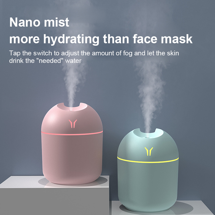 Mini Air Humidifier Purifier Car Usb Ultrasonic Aroma Diffuser