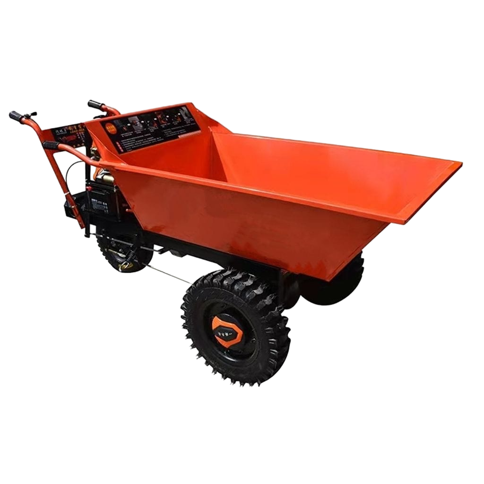 New Small Gasoline Wheel Barrow 4-Cylinder Engine Ash Hopper Narrow ...