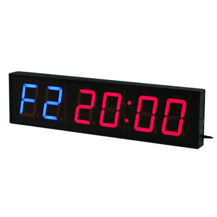 4 inch 6 digit gym digital limitless programmable interval timer and ...