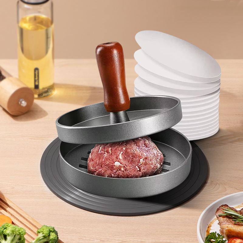 Aluminum Alloy Hamburger Patty Maker - Efficient Cooking