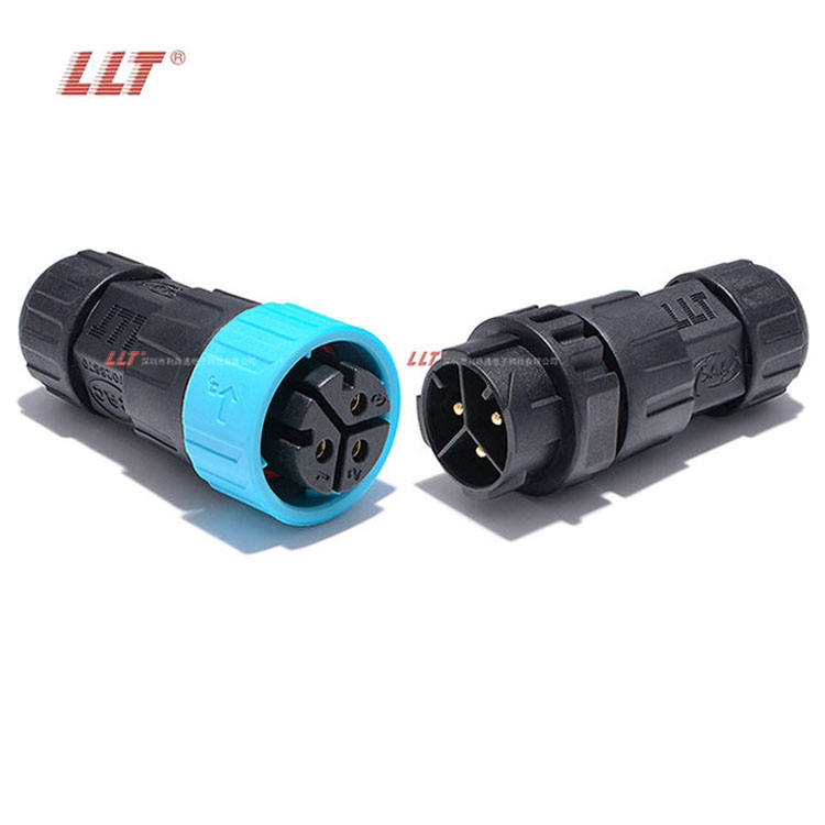 LLT Factory 600V 35A M25 3 Pin IP68 Waterproof Male Female Connector ...