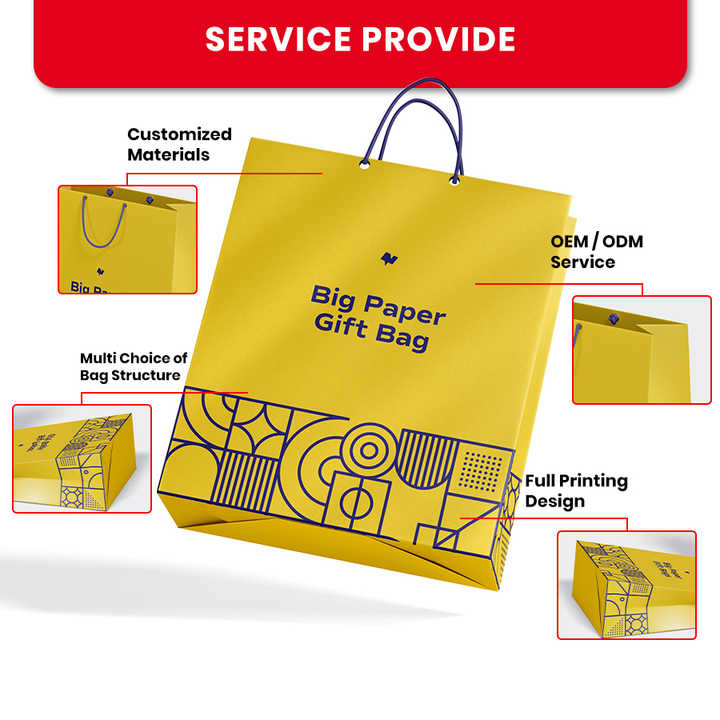 Custom 2-side Printed Logo Design COFFEE Takeaway Kraft Paper Bag with ...