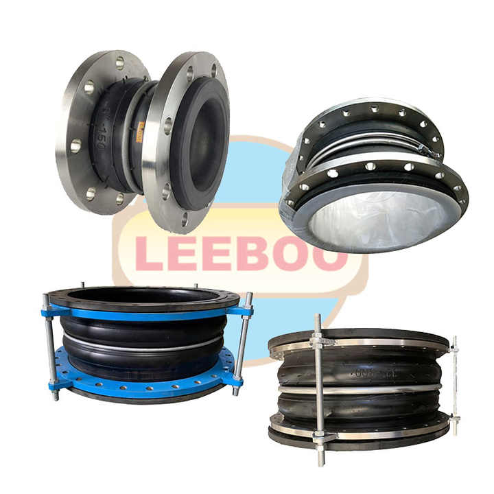 DN125 Single Double Bellows Rubber EPDM Expansion Joint