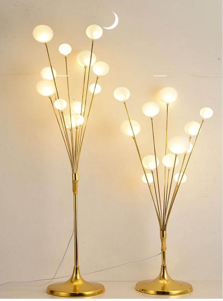 Wedding Props Gold Luxury Metal LED Lighting Stand for Walkway ...