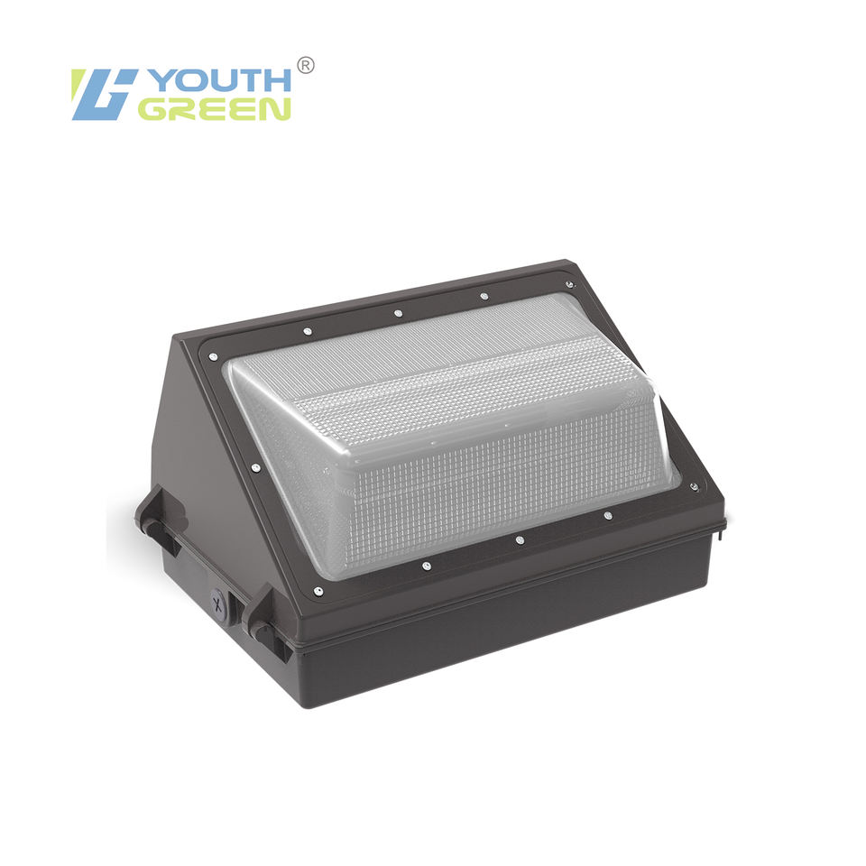 60W LED Wall Pack Light 7800LM ETL Certified Dusk Dawn Photocell Sensor ...