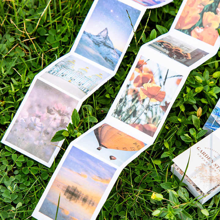 50pcs/pack Japanese Paper Stickers Garden Starlight Series Handbook DIY ...