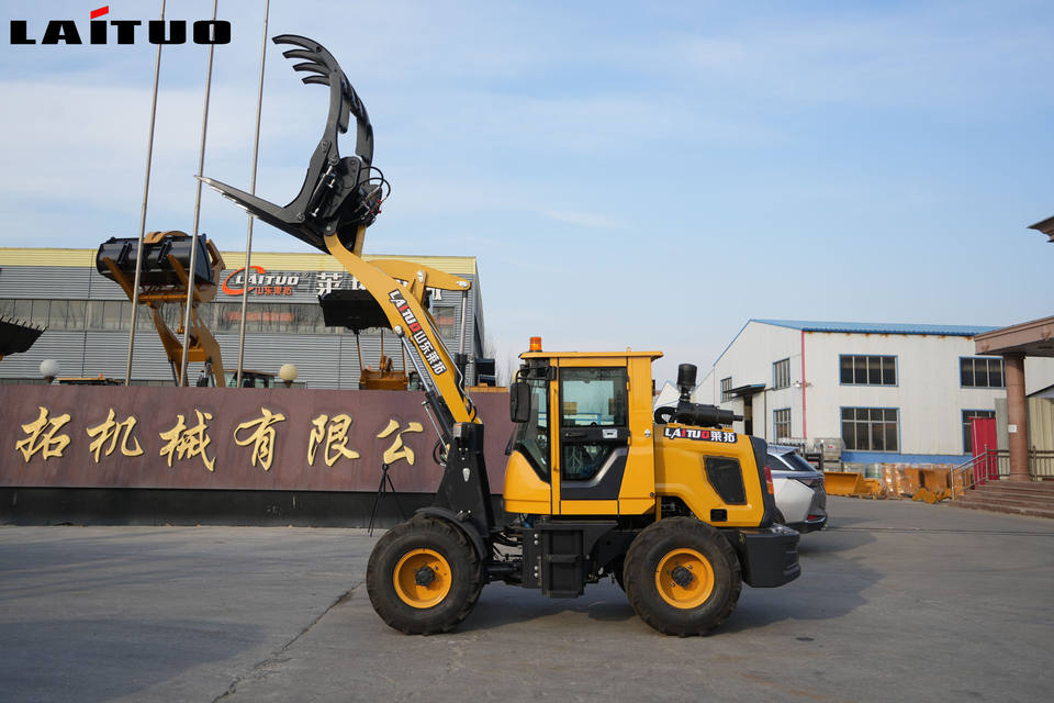 High Quality LaiTuo Mini Wheeled Loader Front Shovel Earth Moving ...