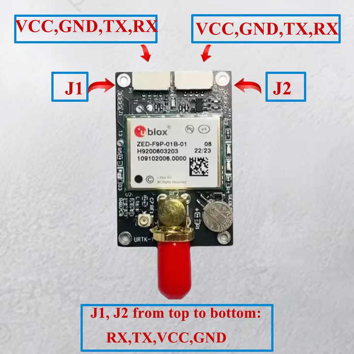 ZED F9P GNSS Receiver Module for GLONASS GPS Systems - OEM | Wholesale