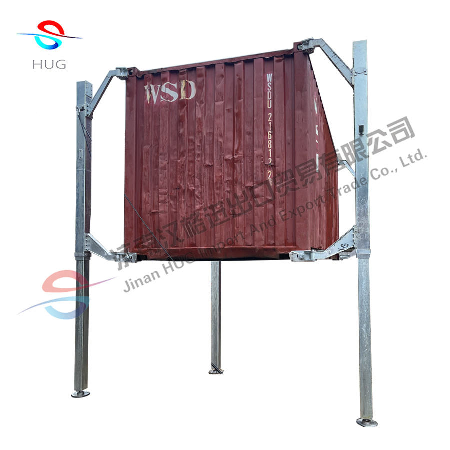 Container Hoist System Double Acting Hydraulic Lift Cylinder Hydraulic ...
