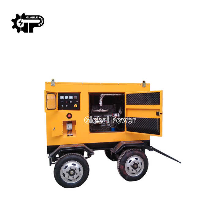 Cummins Weichai 50KW/100/200KVA Silent Trailer Diesel Mobile Generator Set with Wheels| Alibaba.com