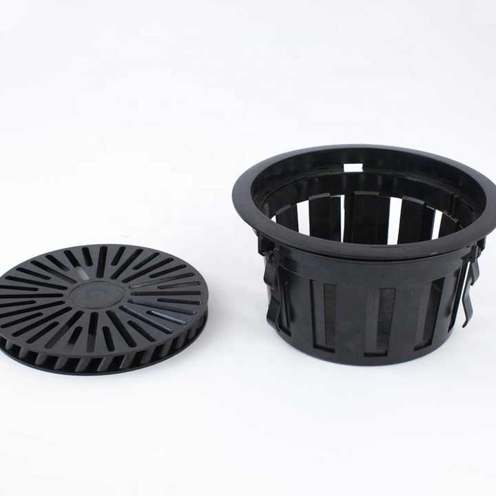 HVAC System Round PC Plastic Circular Floor Swirl Grille