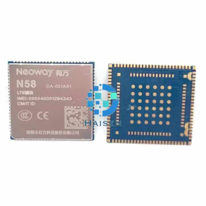 N58 N58-CA-021AS1 LTE Cat.1 模块专为 M2M 和物联网应用而设计，具有 10 Mbps 下行链路和 5 Mbps ...