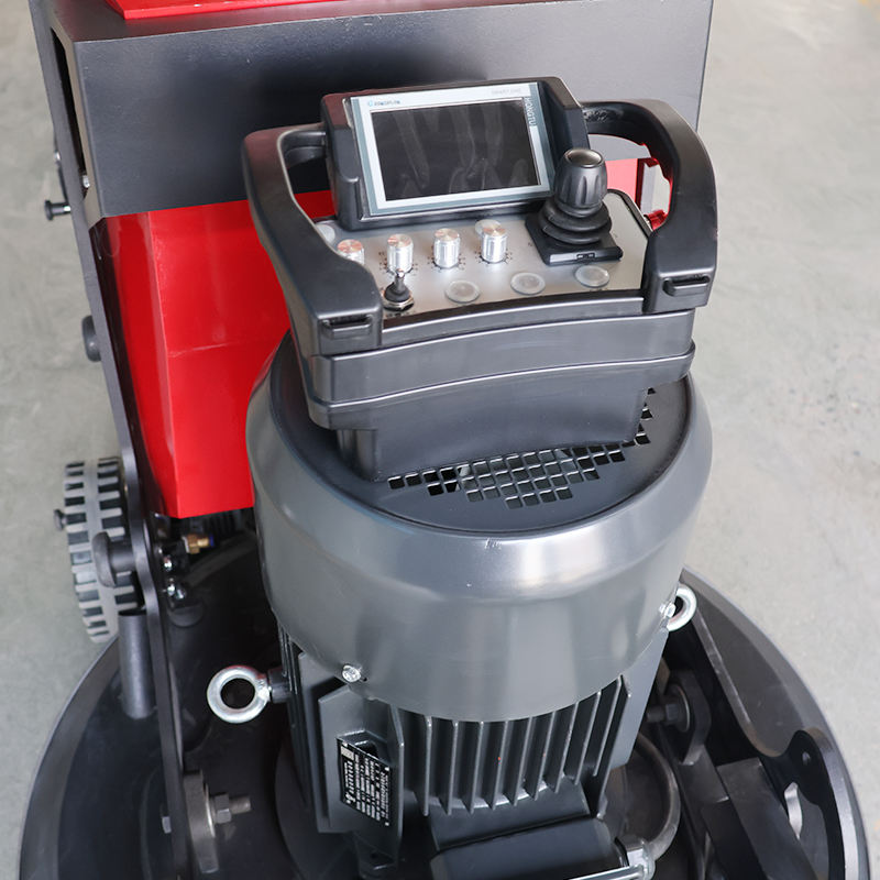 Hand Push Planetary Concrete Grinder Semi-automatic Marble Polisher ...