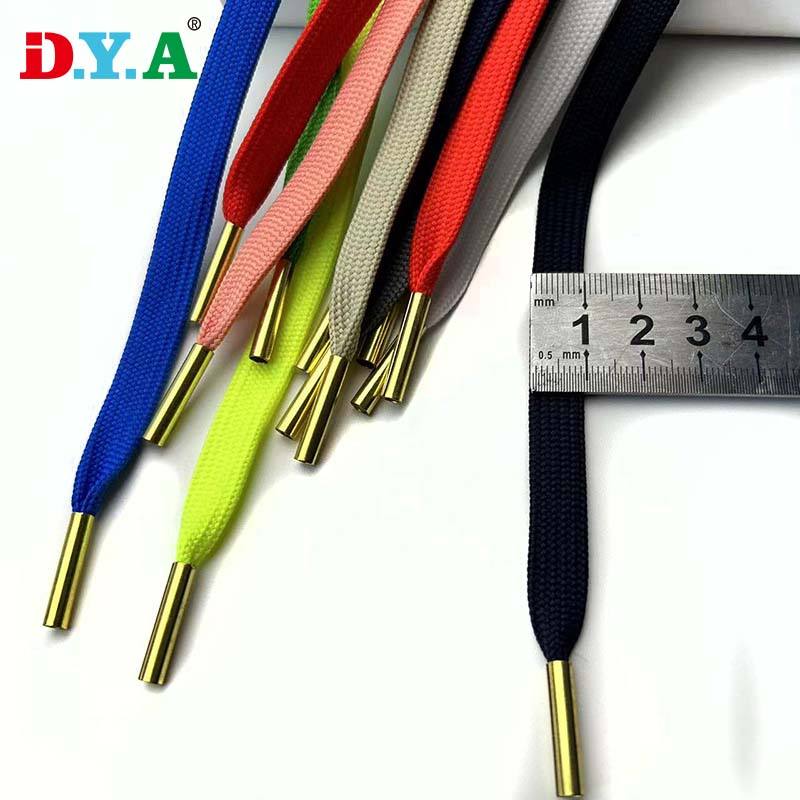 Custom Rope Flat Cord Hoodie String Drawstring Draw Cord with Golden ...