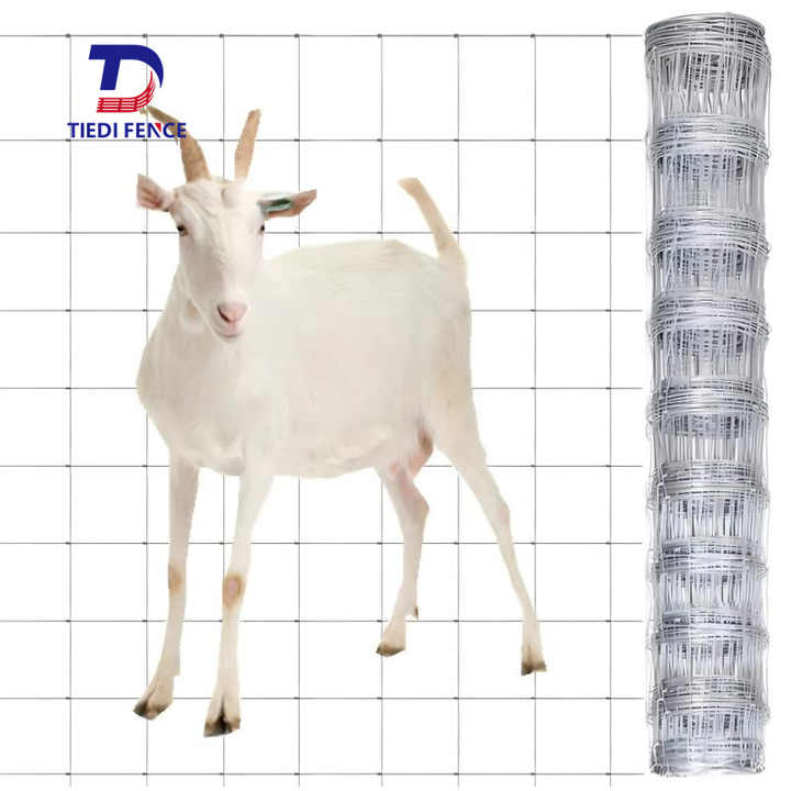 Metal Fence Field Goat Iron Fence 1.5M*50m Field Farm Fence with Hinged ...