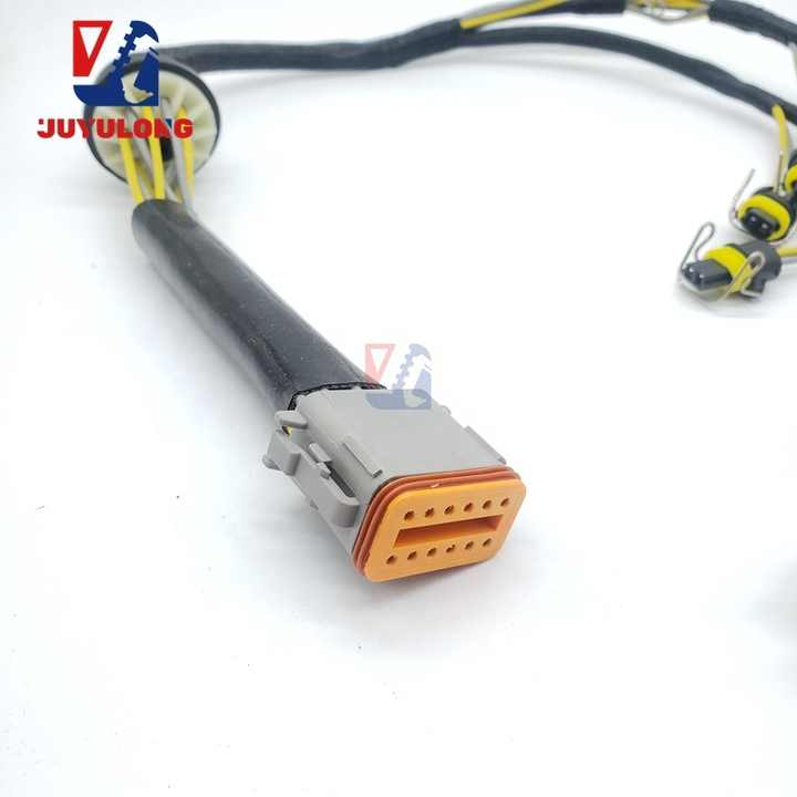 JUYULONG Construction Machine CAT E330C Excavator C9 Engine Injector ...