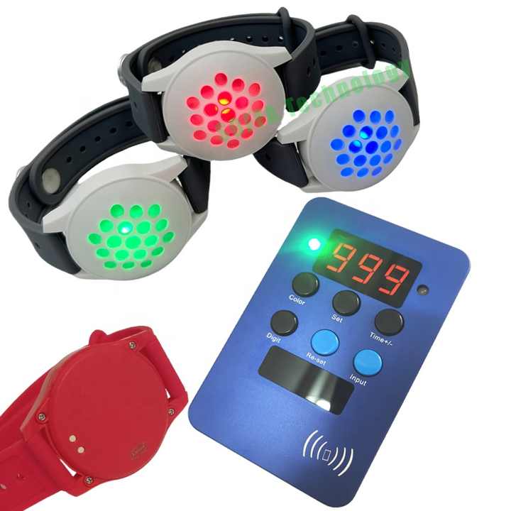 Gelang rfid dengan timer app kontrol, Gelang dengan jepit tahan air ...