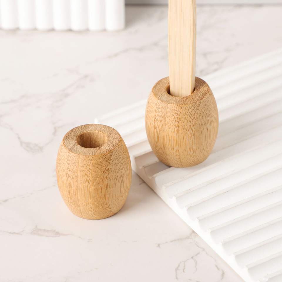 Toothbrush Stand Hotel Homestay Bamboo Round Storage Base| Alibaba.com