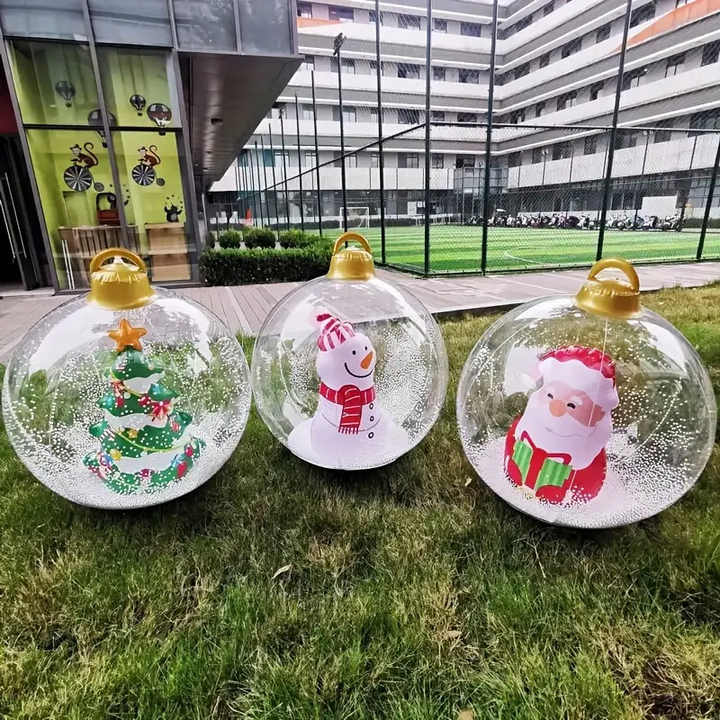 2024 New Christmas Inflatable Decorated Bal Blow Ups Outdoor Yard ...