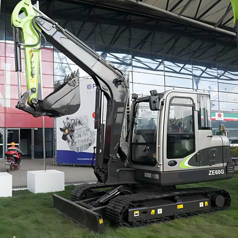 Zoomlion ZE60G Mini Hydraulic Excavator 6 Ton Capacity 0.23 Cubic Meter ...