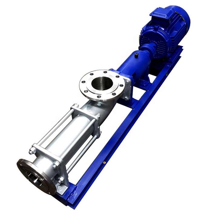 Stainless Steel Horizontal Screw Pump - G Series Allweiler Netzsch Seepex