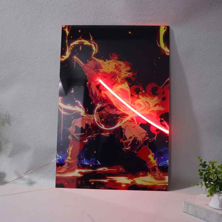 Customized Unique Anime Neon LED Electronic Sign Remote Control Home ...