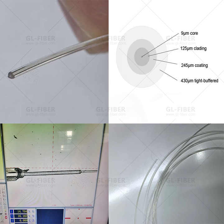 Fiberfuture G657A1 G657A2 G652D G655 Single Mode Bare Optical Fiber for ...