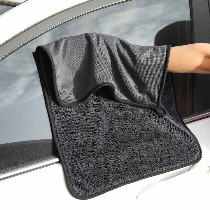 Auto Detailing Single Side Twisted Loop Towel Microfiber Car Wash ...