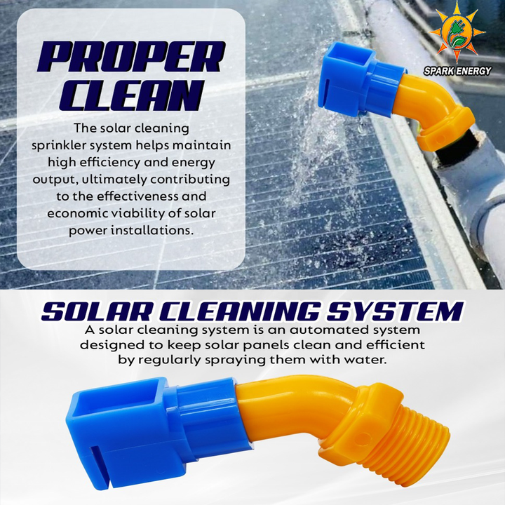 Solar Panel Cleaning Sprinkler Standard Size Kit Photovoltaic Module ...