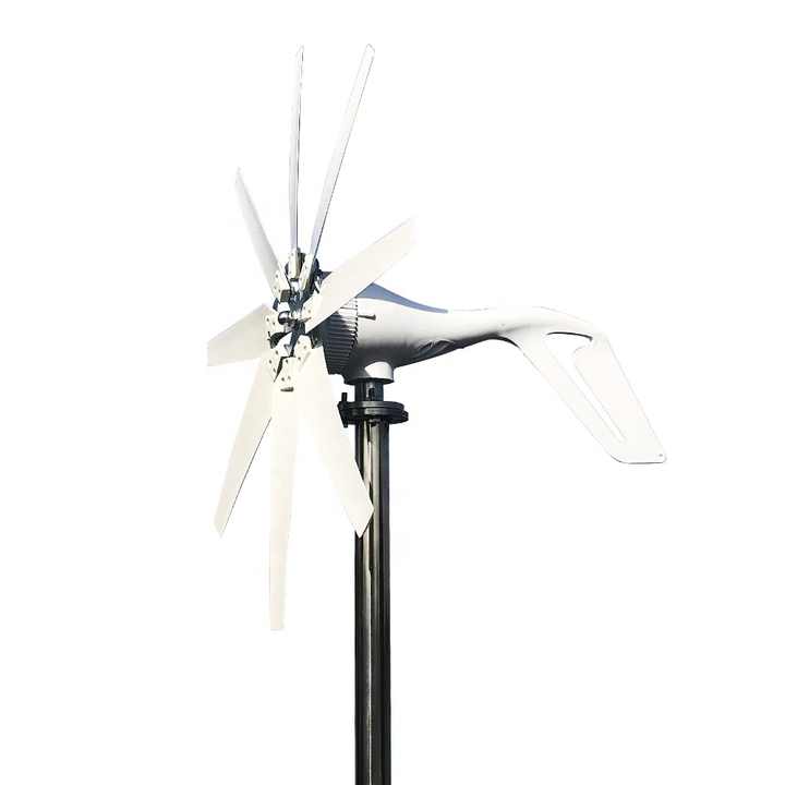 White Nylon Micro Wind Power Turbine Generator - Customized OEM