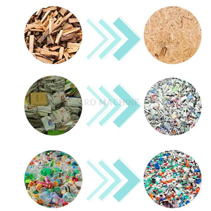 Recycling Paper Shredder Machine Waste Automatic and Crusher Industrial ...