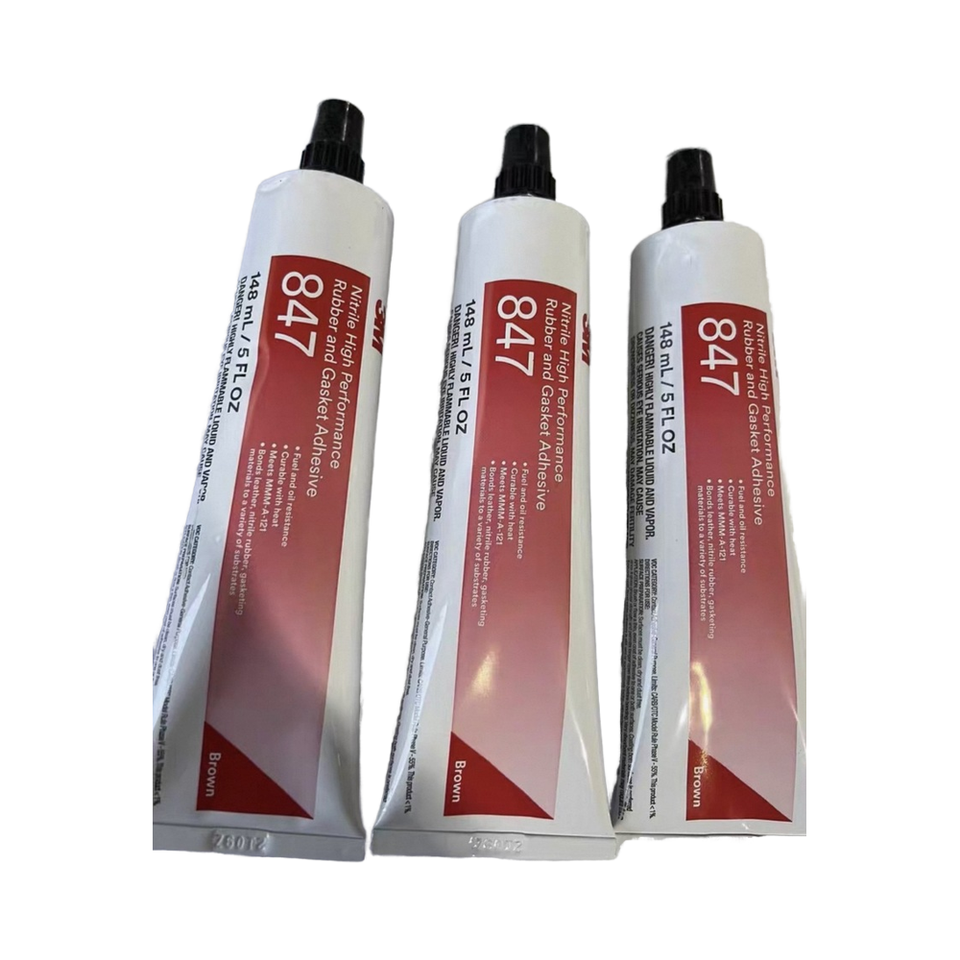 Original 3M 847 Nitrile High Performance Rubber and Gasket Adhesive ...
