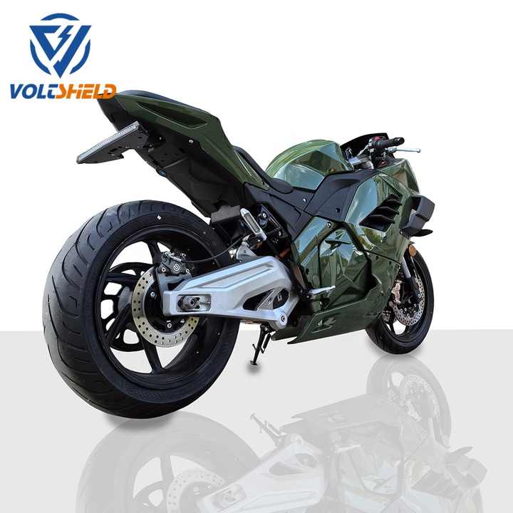 VOLTSHIELD Electric Motorcycle - 10KW High Power Racing Bike