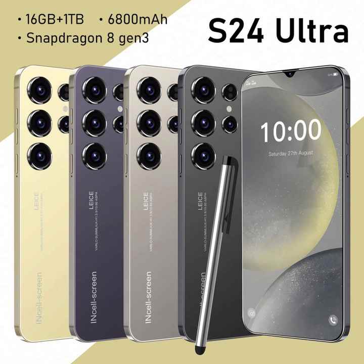 Ultra 6.8inch Pro Max 6.7 Inch Full Screen WIFI BT FM GPS S24 ...