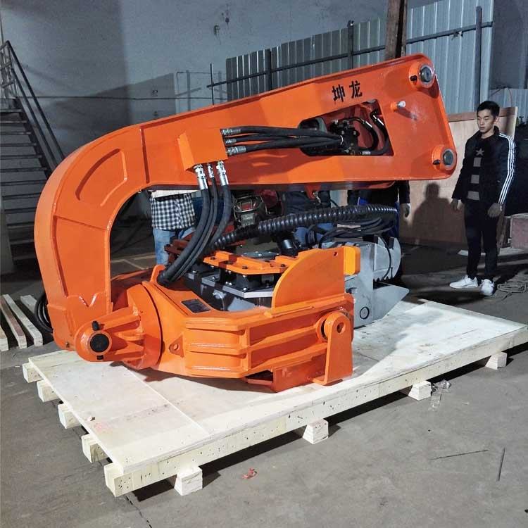 KN350 Excavator Mounted Vibratory Hammer Sheet Pile Driver High ...