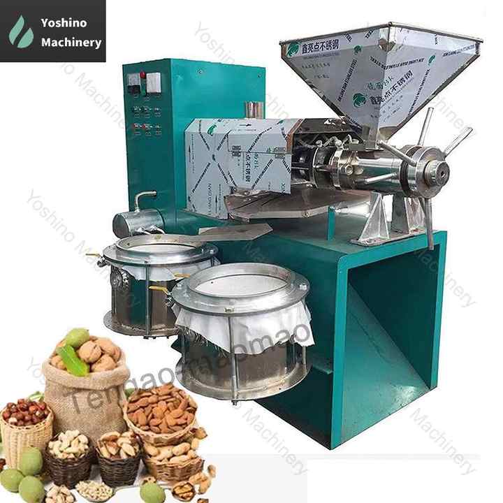 300kg/h High Efficiency Cold Press Sesame Sunflower Groundnut Peanut ...