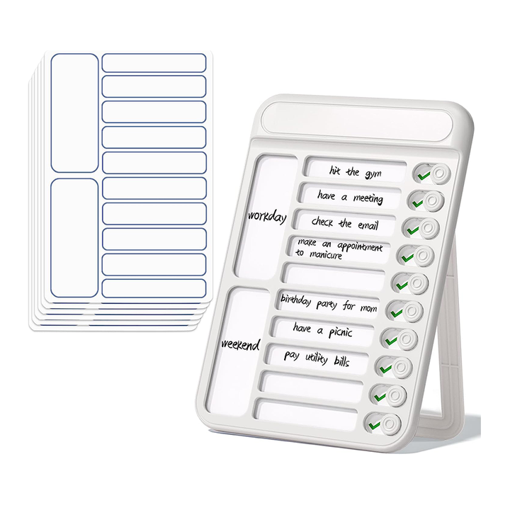Chore Chart for Adults Daily Chores Checklist Task Board Home To Do ...