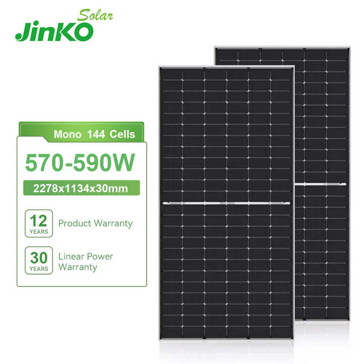 Jinko Tiger Neo N-Type Solar Panel 550 Watt 545W 550W 600W Monocrystalline Silicon Paneles ...