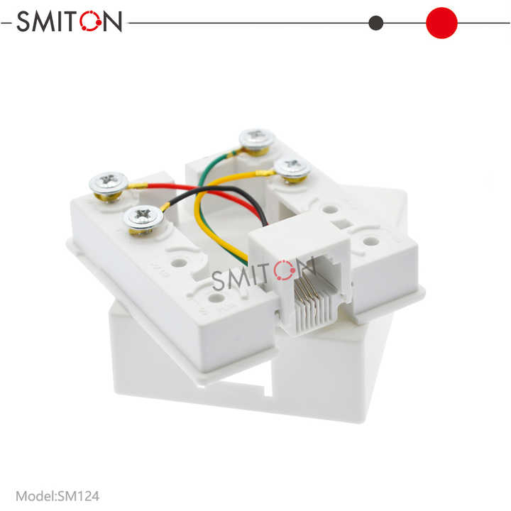 1 Port RJ11 6P4C Telephone Terminal Socket Junction Box| Alibaba.com