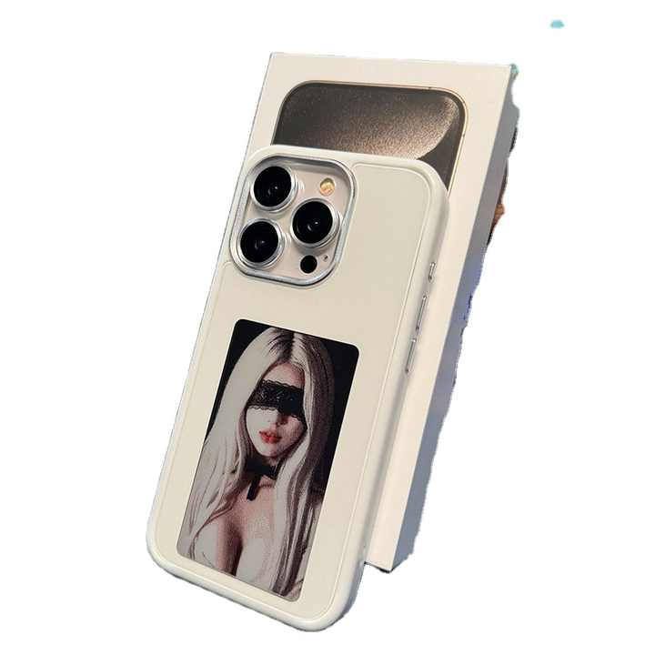 Ailestecca DIY E Ink Screen Display Phone Case for Iphone