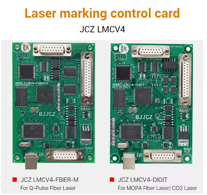 BJJCZ Laser Controller Board Marking Software JCZ Ezcad Control Card For Fiber Marking Machine ...