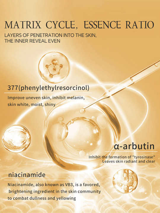 Niacinamide Arbutin Anti-Aging Liquid Peptide Serum Anti-Wrinkle ...