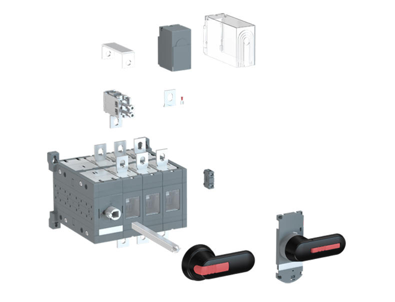CSQ isolation switch three-phase load isolation switch 380v 800a 50 ...