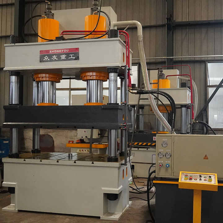 400 Tons Composite Material Hot Press Molding Double-cylinder Four ...