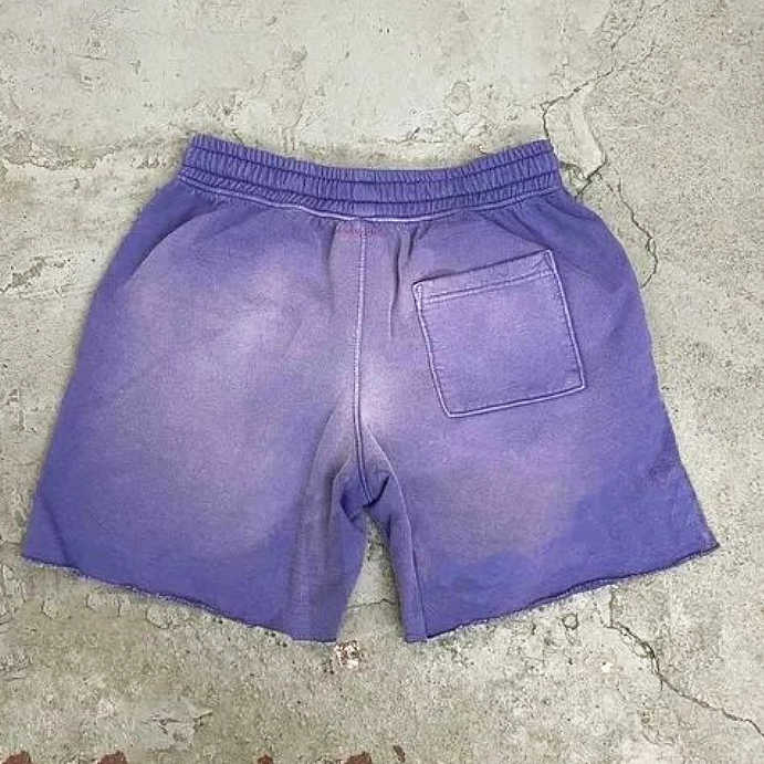 Shop Our Low MOQ Custom Vintage Streetwear Washed Grey Shorts