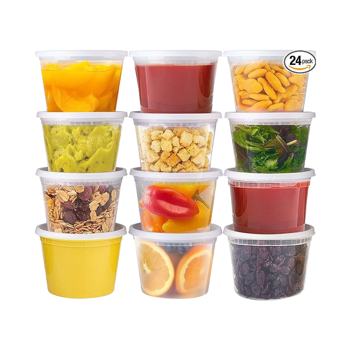 Factory Wholesale Disposable Plastic Food Storage Soup Containers With Lids 8oz16oz 24oz 32oz ...
