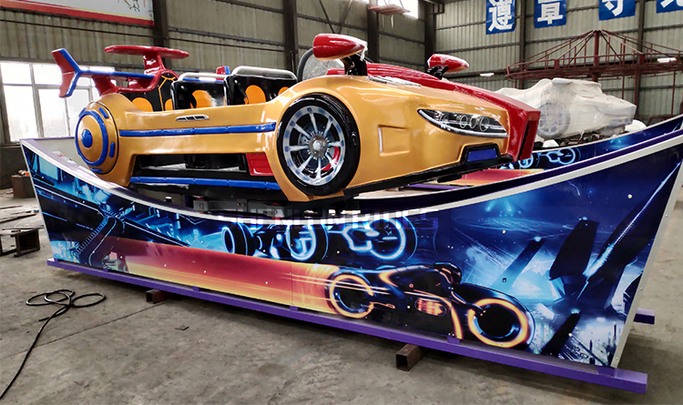 Amusement Park Game Flying Car Trailer Mounted Small Octopus Flying Car ...