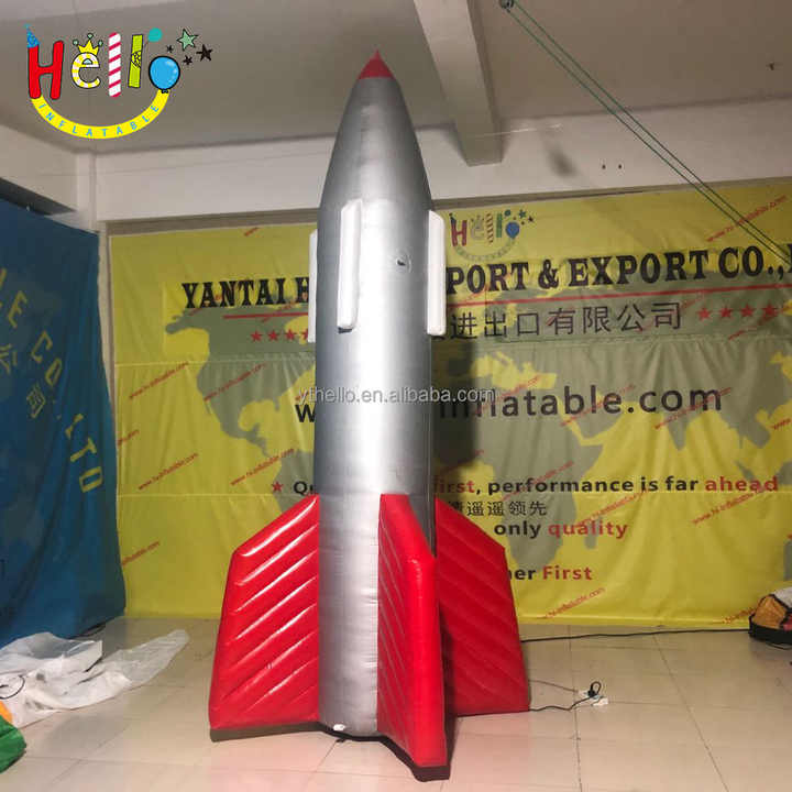 Inflatable Rocket Model Balloon Inflatable Icbm for Amusement Park ...